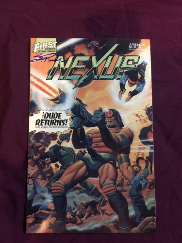 NEXUS 33 SIGNED BY STEVE RUDE science fiction FIRST COMICS Clonezone | eBay