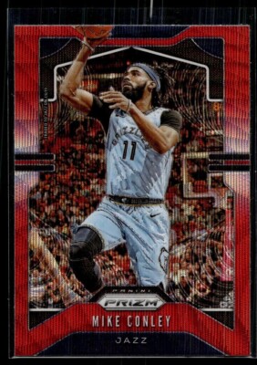 2019-20 PRIZM RUBY WAVE 244 Mike Conley Utah Jazz | eBay