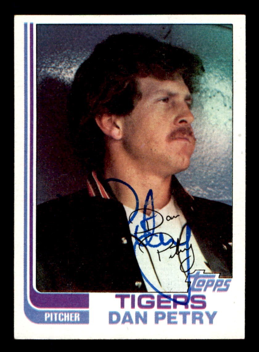 1982 Topps Baseball #211 Dan Petry Signed Autograph (No COA) | eBay