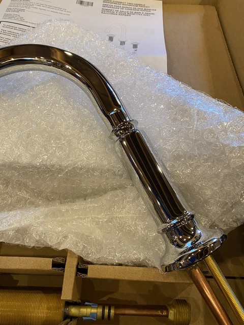 Brizo 65376LF-PCLHP-ECO Invari 1.2 GPM Widespread Bathroom Faucet Less ...
