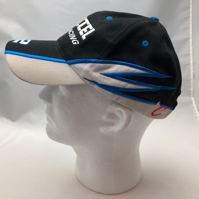 Ryan Newman Alltel Racing Hat Cap Adjustable OSFM Nascar Black Blue ...