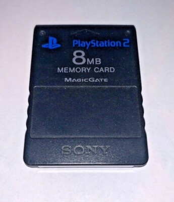 Official OEM Sony Playstation 2 PS2 8MB Magicgate Memory Card SCPH ...