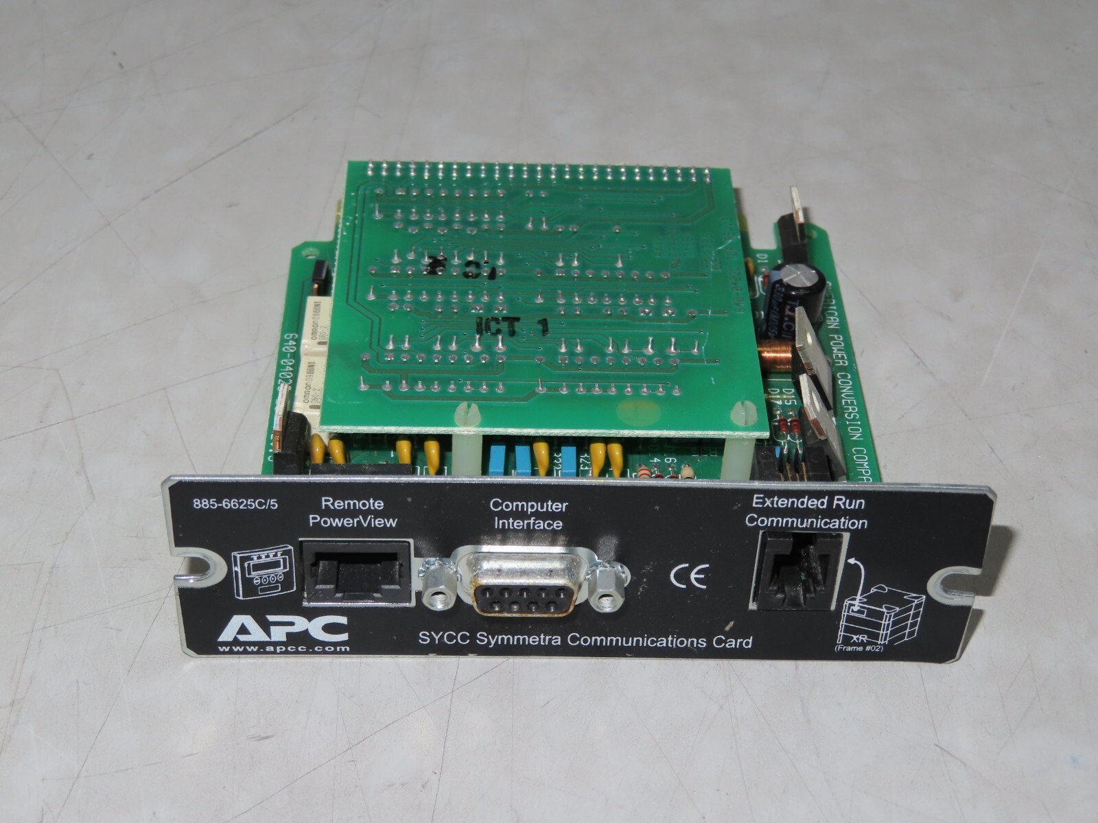 APC SYCC Symmetra Communications Card 885-6625C/5 | eBay