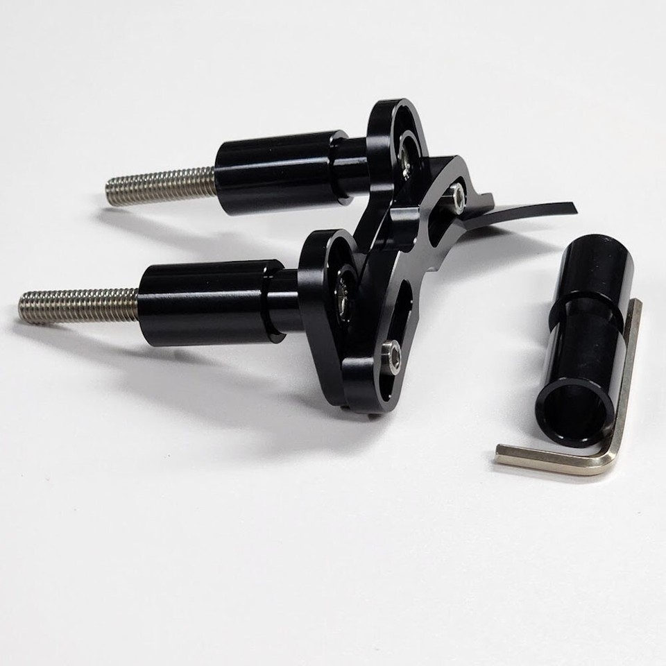 ADJUSTABLE TIMING POINTER FITS 1979-95 FORD MUSTANG 5.0 302 BLACK ...