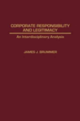 Contributions in Philosophy Ser.: Corporate Responsibility and ...