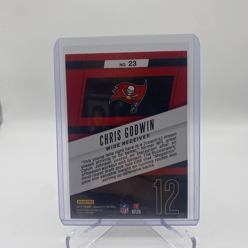 2017 Panini Absolute Rookie Roundup Chris Godwin Rookie Tampa Bay ...