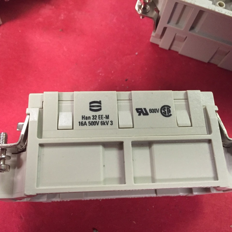 HARTING HAN WIRE CONNECTORS 32EE-M 7 PCS. - NEW | eBay