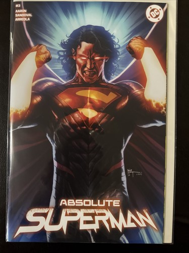 ABSOLUTE SUPERMAN #3 MICO SUAYAN MEGACON EXCLUSIVE TD & COLOR SPLASH ...