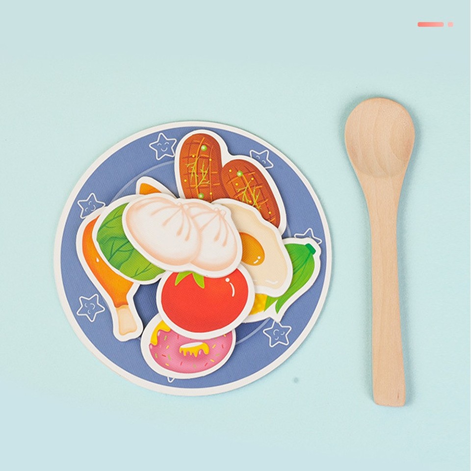 1 Set Children Feeding Food Toy Durable Interactive Toy Play House Toy ...