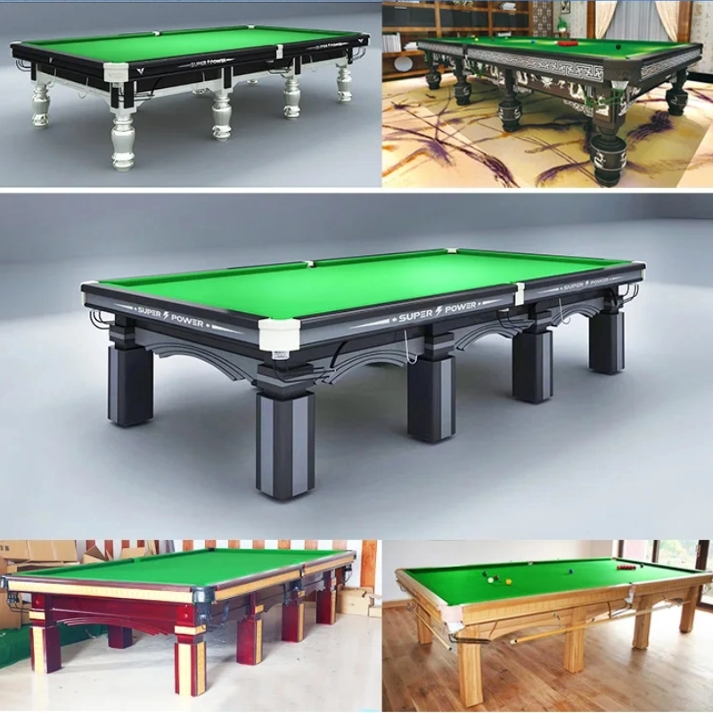 7Pcs Worsted Billiard Snooker Pool Table Cover Cloth W/Felt Strip 7/8 ...