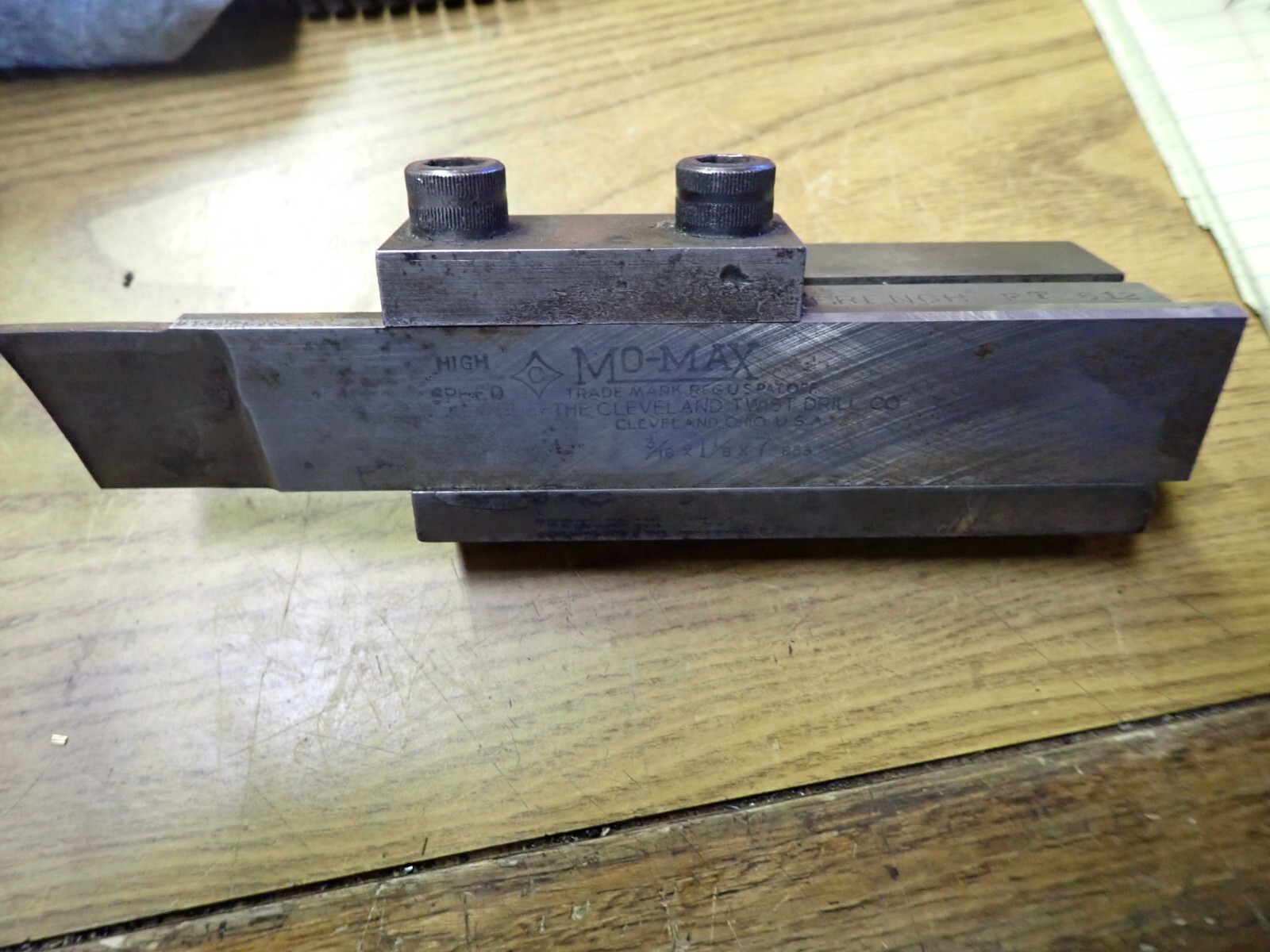 LATHE CUT OFF BLADE AND HOLDER 1 1/8" BLADE 3/4 SHANK HOLDER | eBay