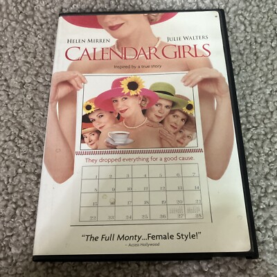 Calendar Girls - 2003 DVD - Helen Mirren - Linda Bassett - Annete ...
