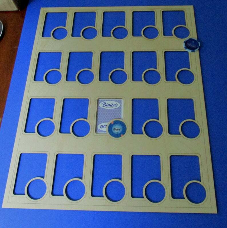 Poker Chip and Card Display Frame Insert for both Casino or Harley ...