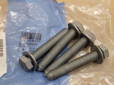 X4 Genuine VW Skoda Seat Audi Rear Shock Absorber Lower Bolt N91066201 ...