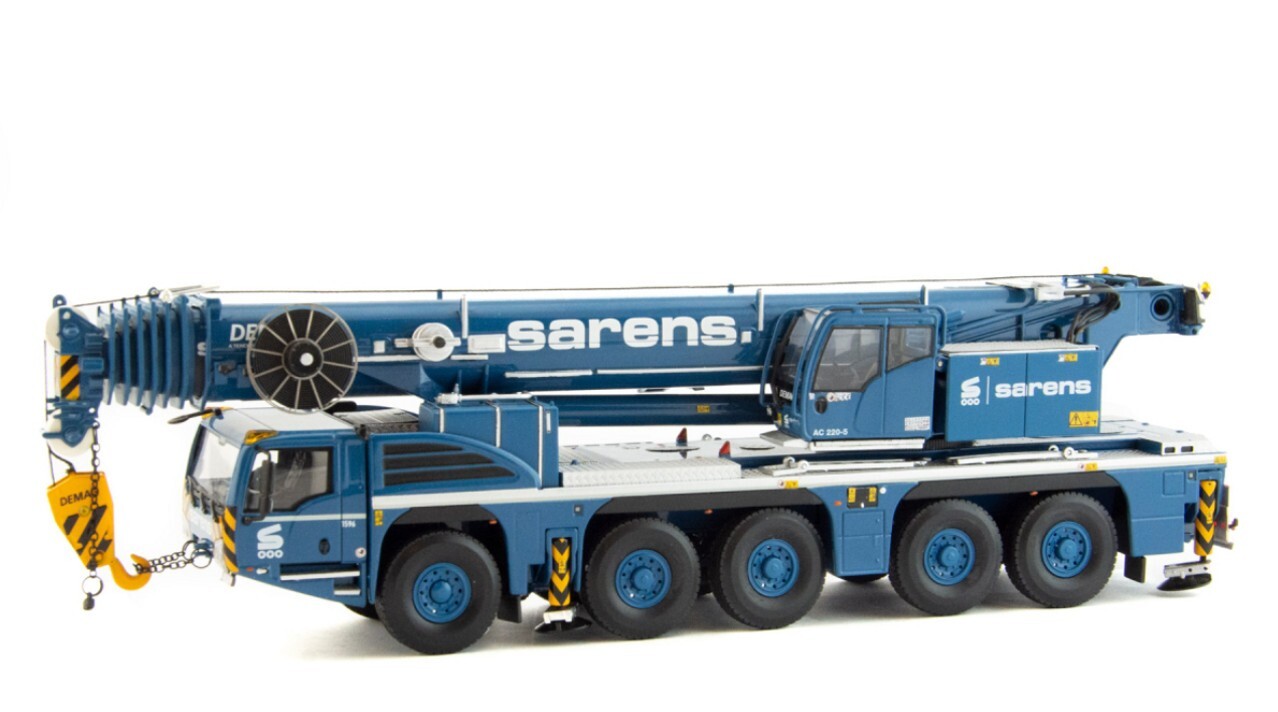 Demag AC220-5 Mobile Crane - Sarens - IMC 1:50 Scale Diecast Model #20 ...
