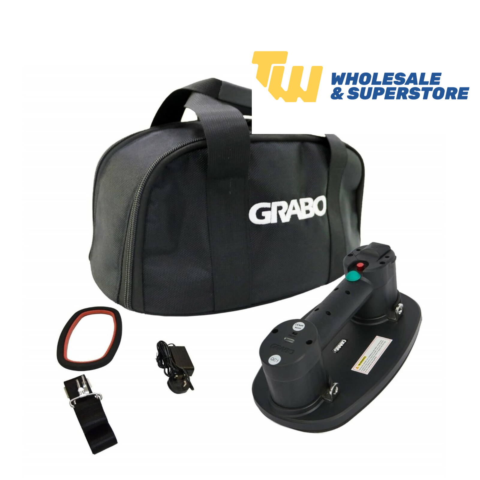 Grabo Plus Cordless Professional Vacuum Lifter - Black for sale online ...