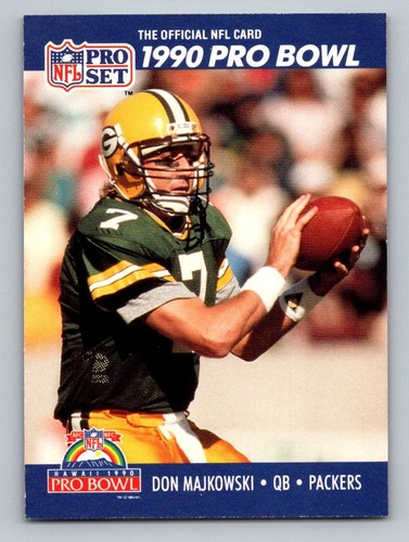 1990 Pro Set #401 Don Majkowski Green Bay Packers Football Card | eBay