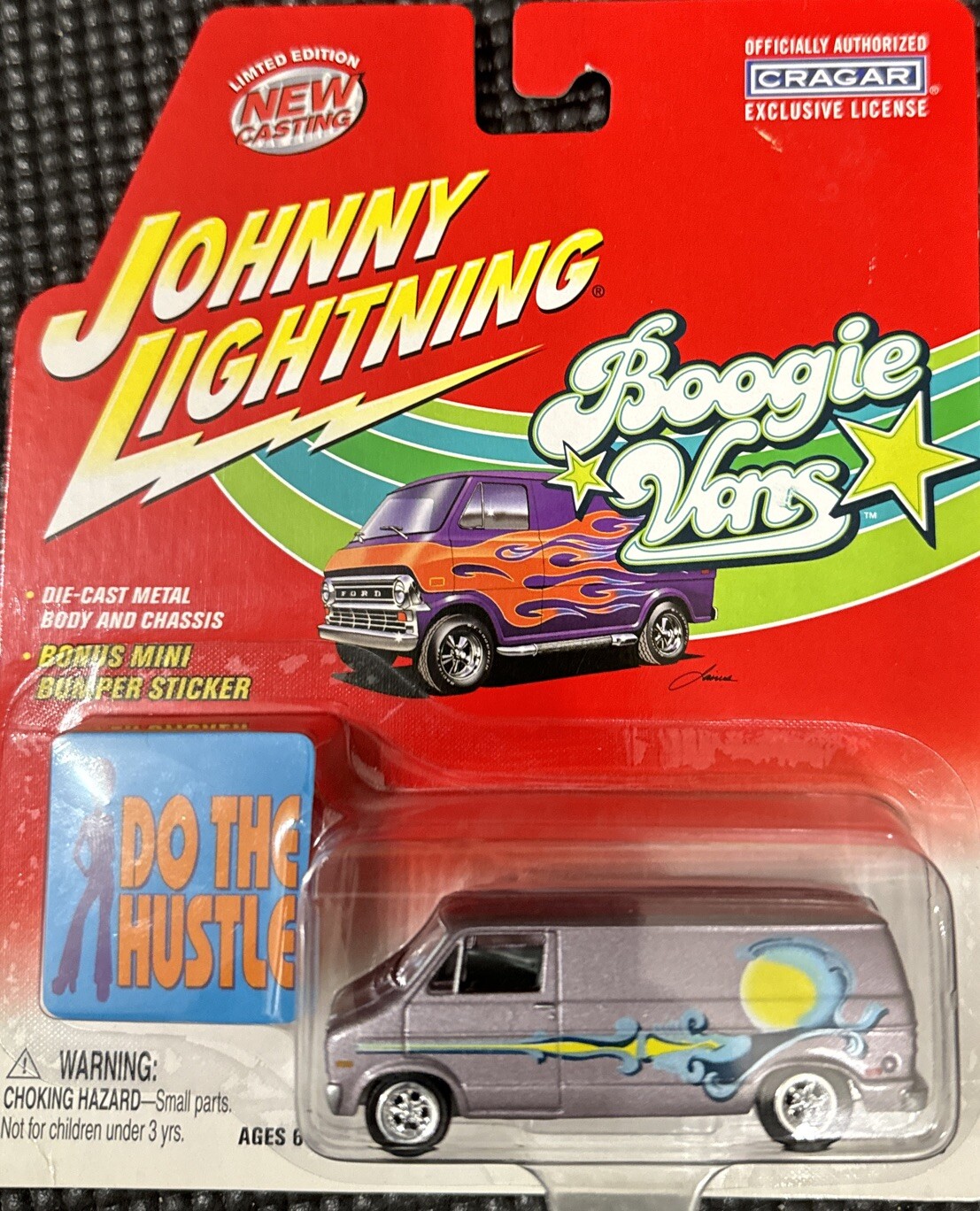 Johnny Lightning Boogie Vans 1975 Dodge D-100 Custom Van diecast 1:64 ...