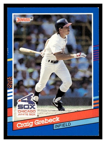 1991 Donruss #378 Craig Grebeck - Chicago White Sox | eBay