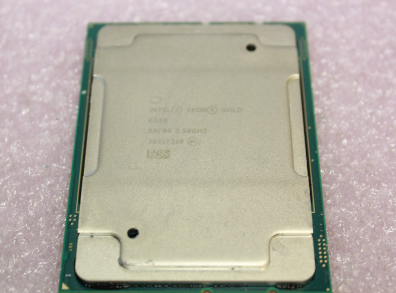 Genuine Intel Xeon Gold 6248 2.5Ghz 20-Core Socket 3647 CPU Processor ...