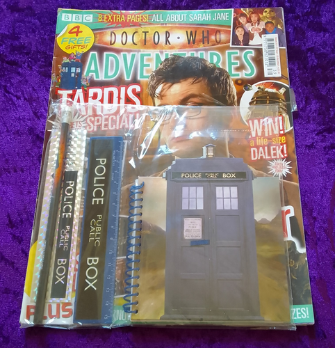 Doctor Who Adventures Issue 39 - 27th Sept - 10th Oct 2007 + Free Gifts ...