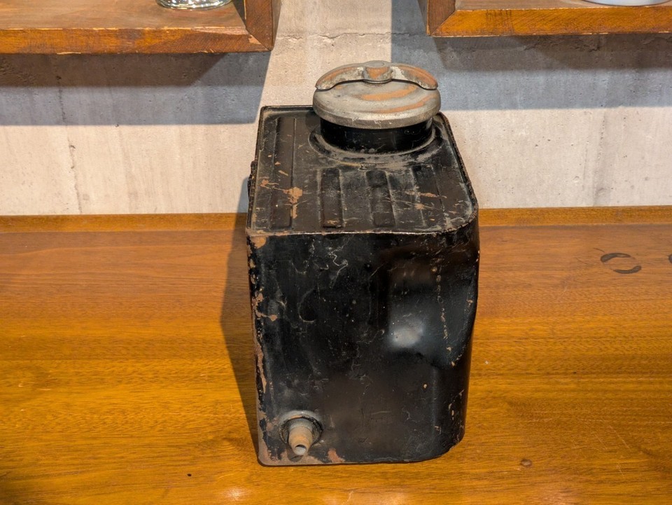 Police Oil Tank Vintage Harley Davidson Flh Panhead Swingarm Chopper ...