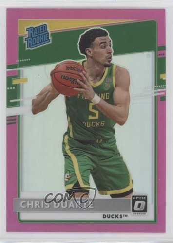 2021 Chronicles Draft Picks Donruss Optic Rated Pink Chris Duarte ...