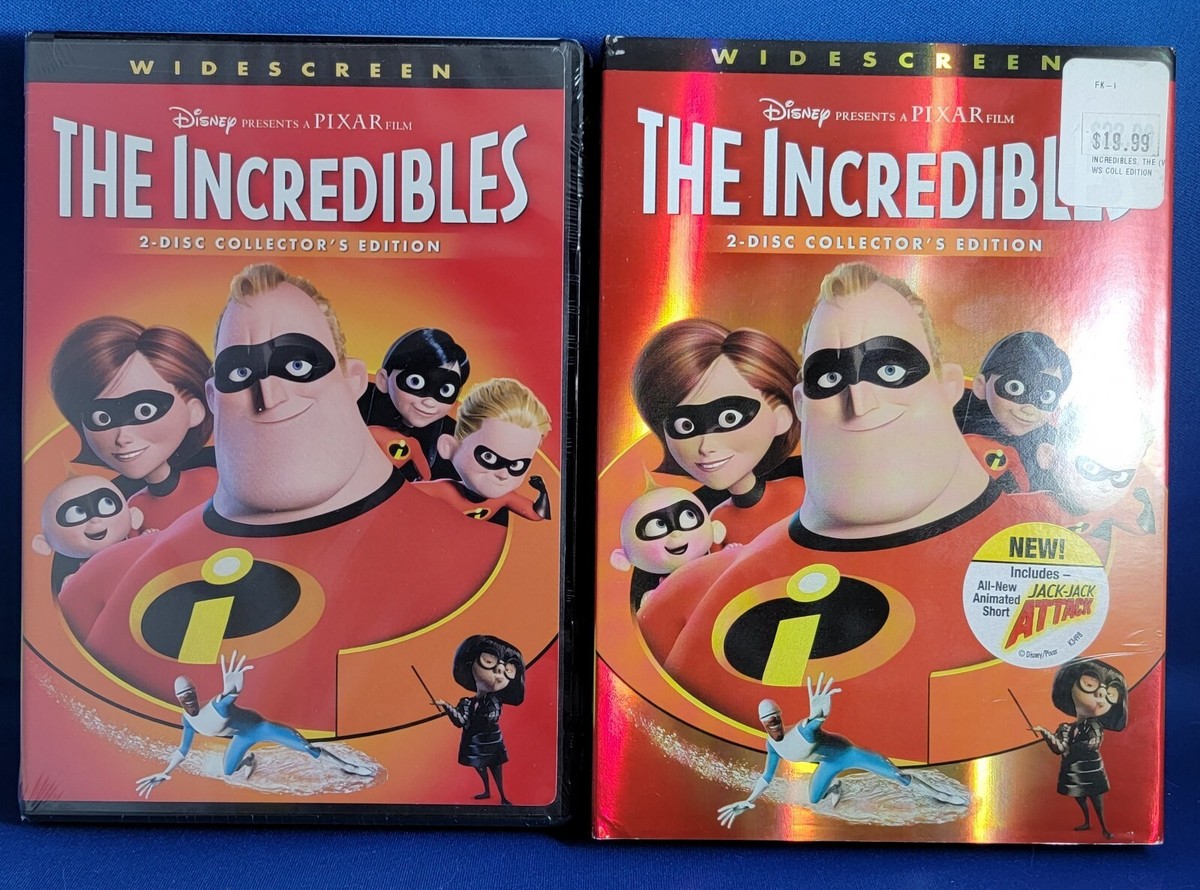 The Incredibles Dvd Cover DVD The Incredibles (2004) Etsy