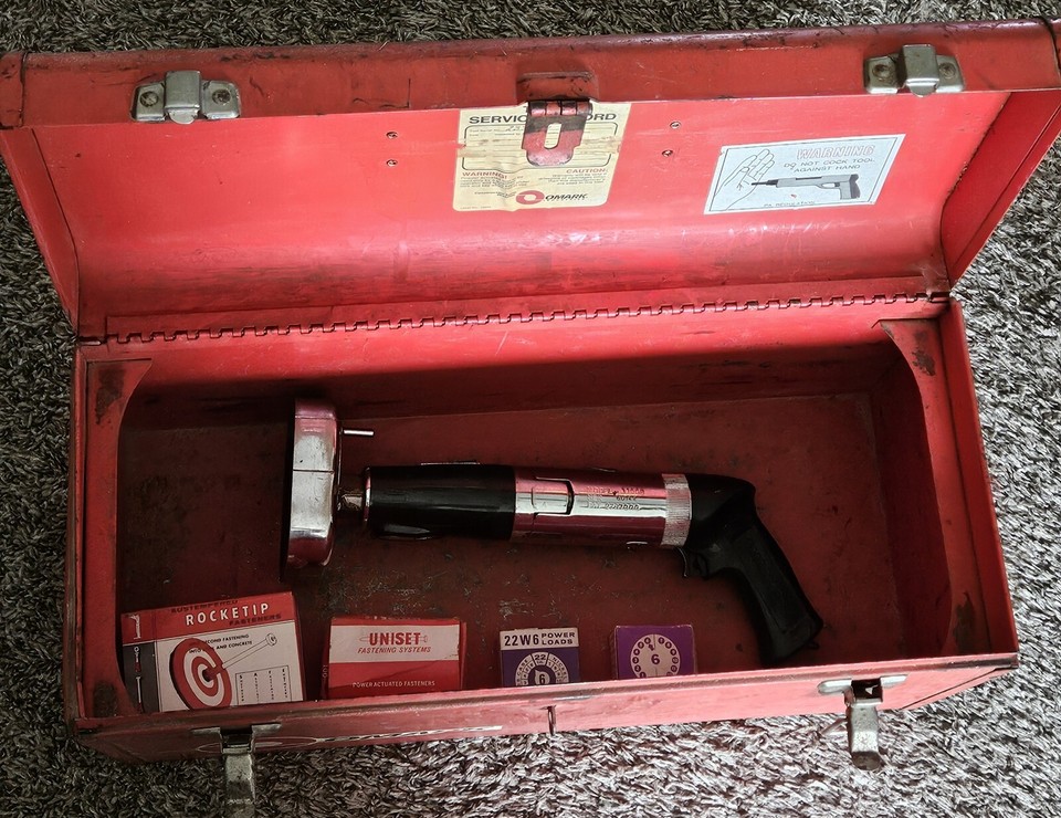 Omark 330GB Concrete Ramset Powder Actuated tool powder charges ...