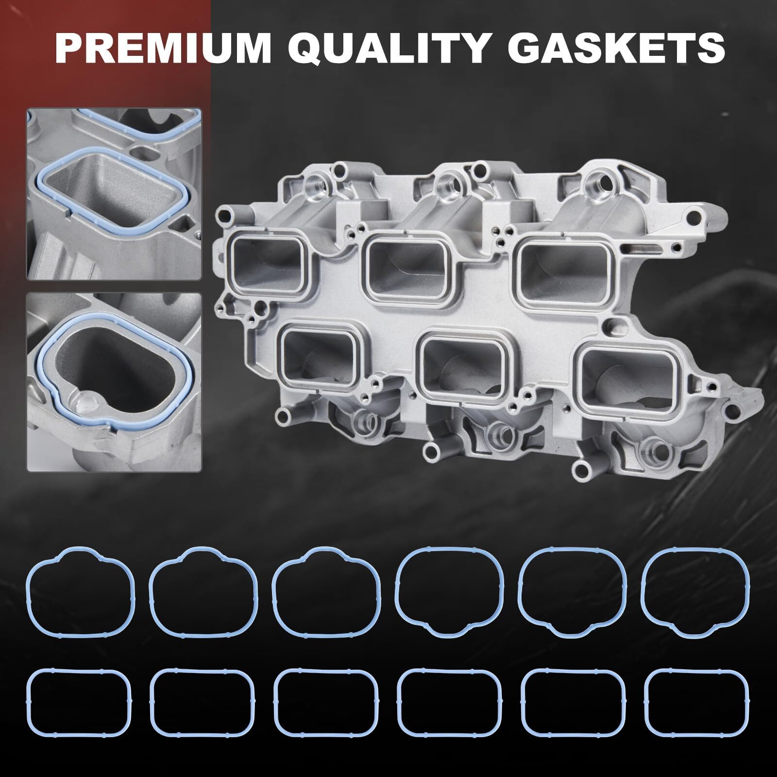 Full Aluminum Lower Intake Manifold 05184199AF For 11-18 Chrysler Dodge ...