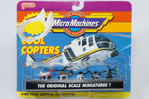 Micro Machines Cool Copters – Helicopters Collection #1 – Complete Set ...