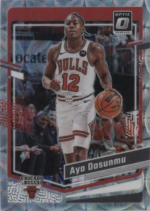 2023-24 Panini Donruss Optic - Ayo Dosunmu #24 Premium Box Set Prizm ...