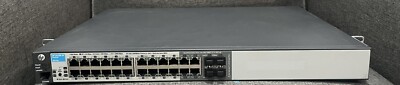HP (J9279A) HP ProCurve 2510G-24 24 Port GbE 4-Port SFP Managed Switch ...