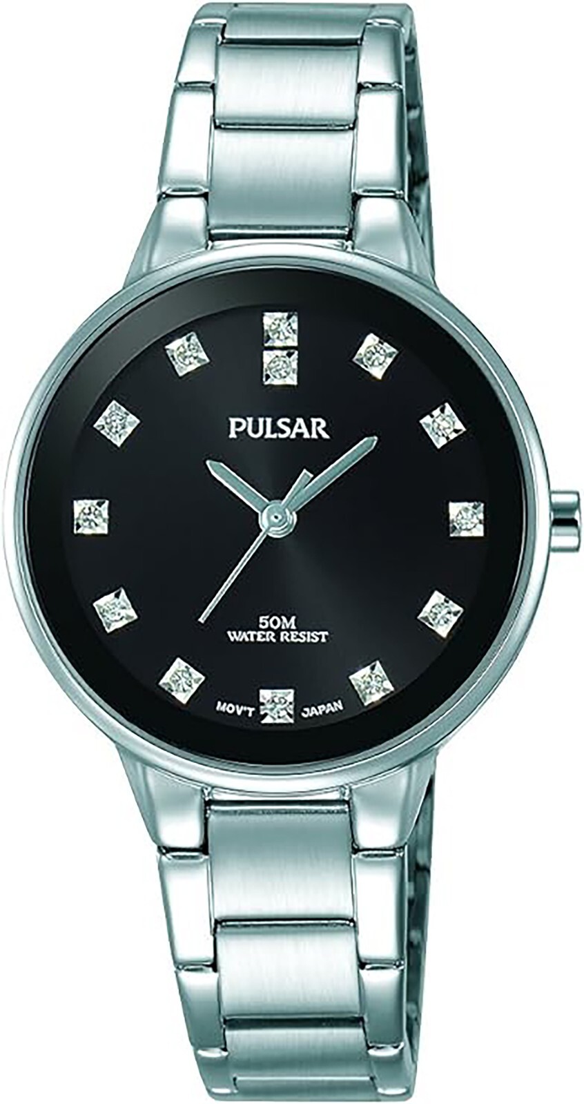 PULSAR PRS677,has no movement,No Crown, case+back+bracelet only,sold ...