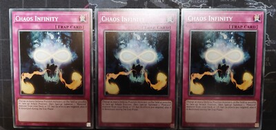 Yugioh Chaos Infinity LED7-EN030 Common X3 | eBay UK
