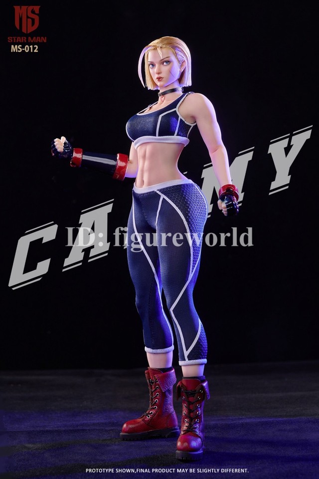 STARMAN MS-012 1/6 Street Girl Female Fighter 6 Cammy Action Figure Model Toy | eBay