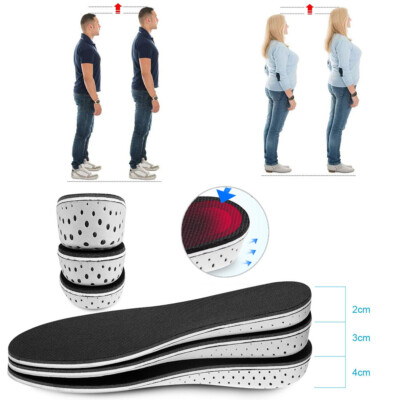 Shoe Heel Lift Invisiable Height Increase Insole Foot Pad Insert Riser ...