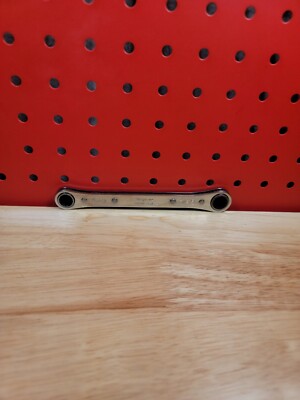 Snap-on Tools R1214B 3/8" x 7/16" 0° 12-Point Offset Double Ratcheting ...