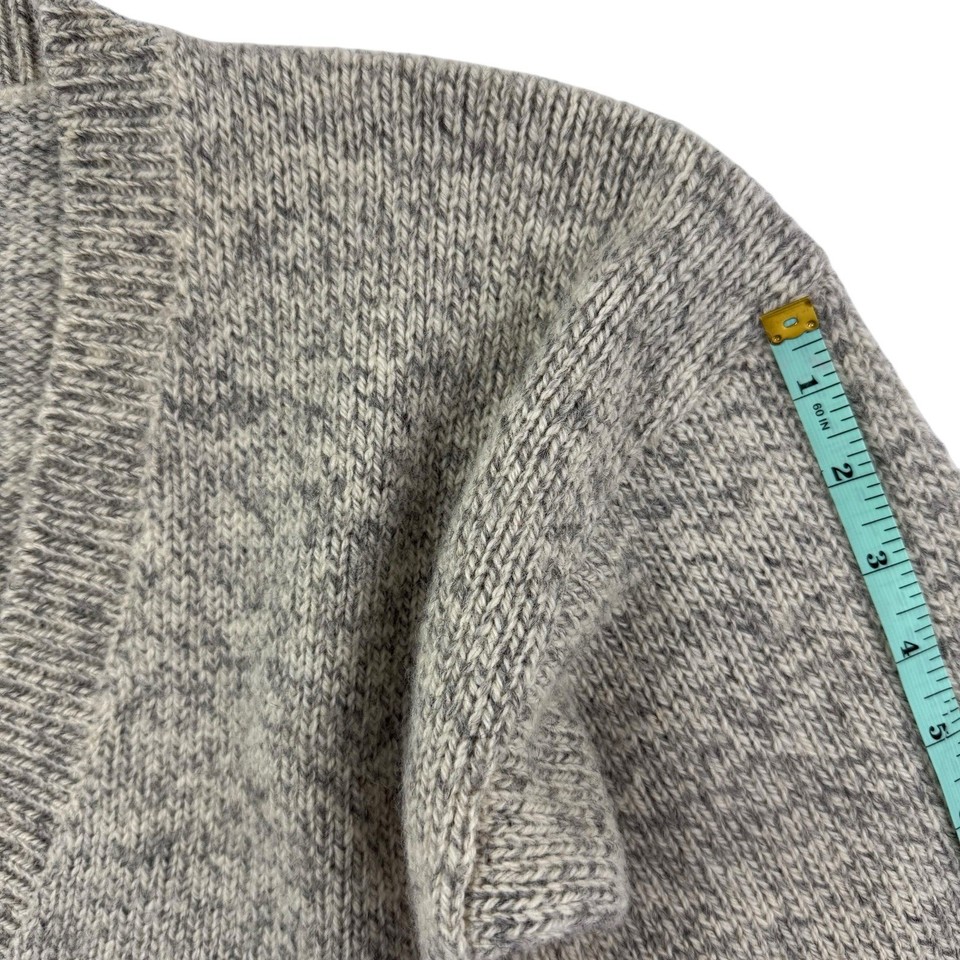 Vintage Britches Great Outdoors Sweater Women Small Wool Blend Gray ...