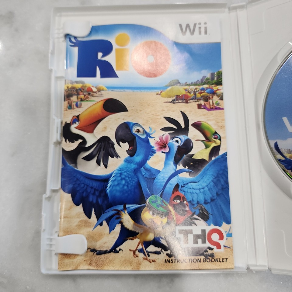 Rio Complete Multiplayer Party Game (Nintendo Wii, 2011) Tested ...