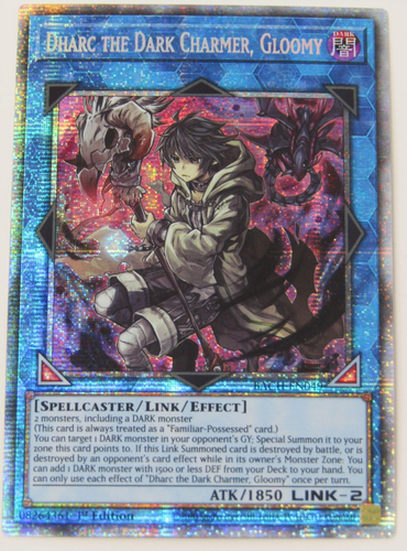 Yugioh Dharc the Dark Charmer, Gloomy Starlight Rare NM | eBay Australia