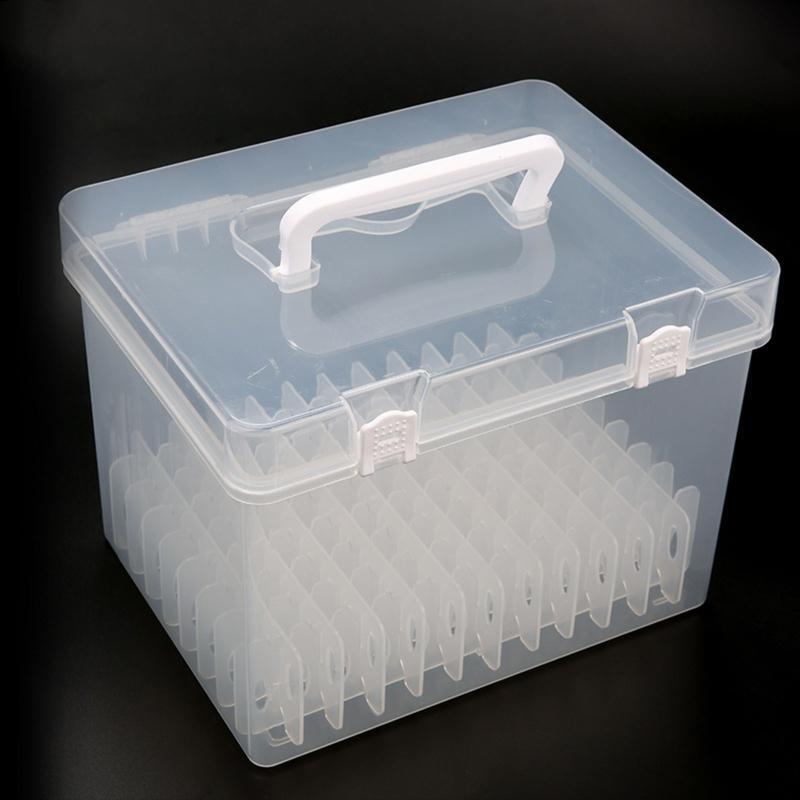 Marker Pen Organizer Case Large Capacity Colored Marker Box Multi-slot ...