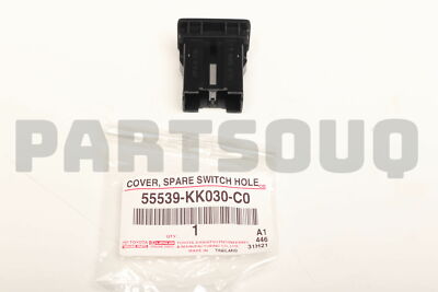 55539KK030C0 Genuine Toyota COVER, SPARE SWITCH 55539-KK030-C0 | eBay