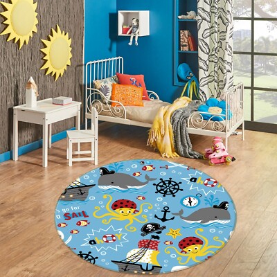 3D Pirate Ship Octopus NAO4285 Game Rug Mat Elegant Photo Carpet Mat ...
