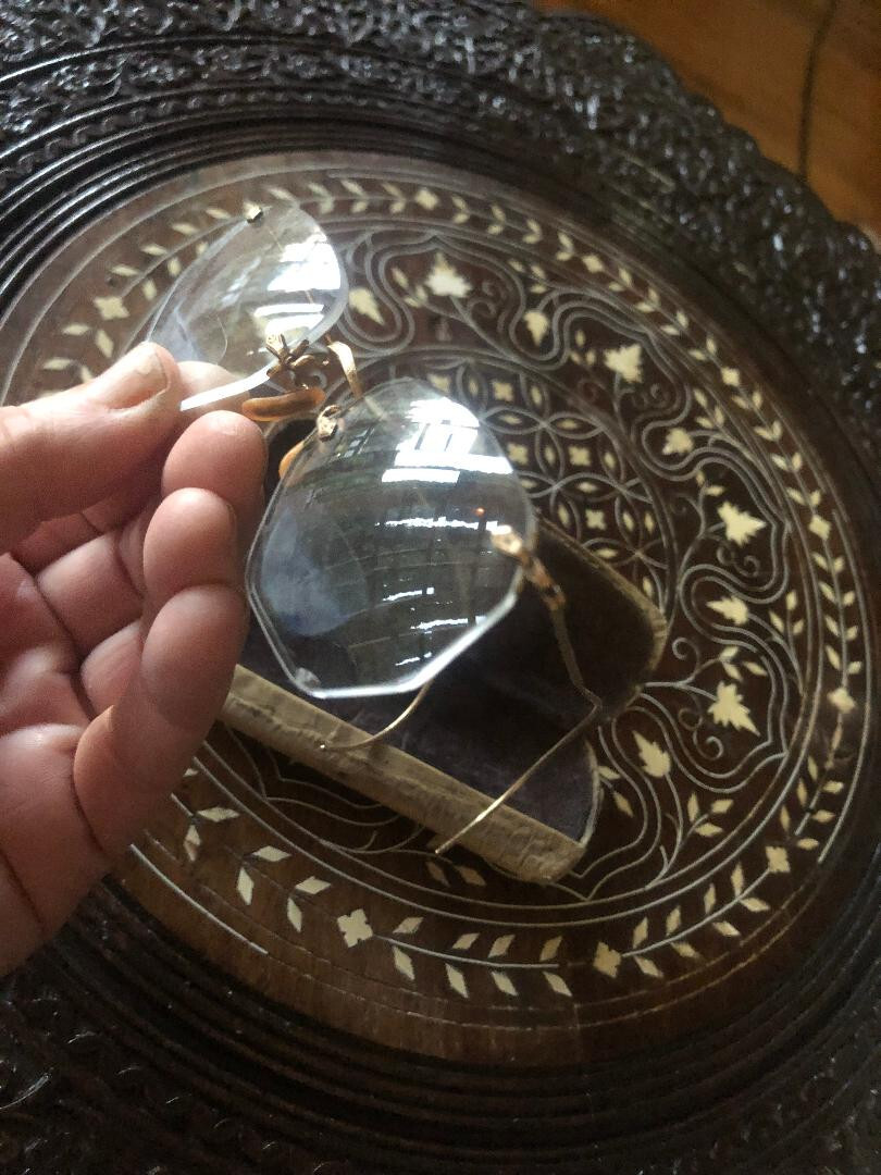 1900 ARCO Gold Frame Octagon Lenses Antique Wired Eye… - Gem