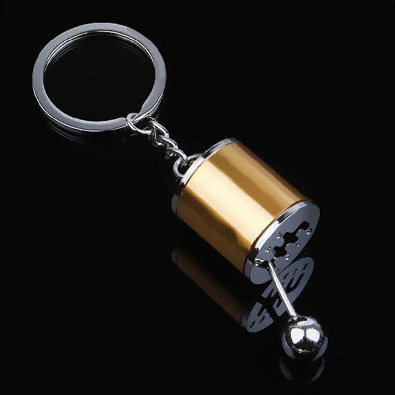 6-Speed Metal Gear Shifter Keychain Gear Stick Car Part Keyring Gifts ...