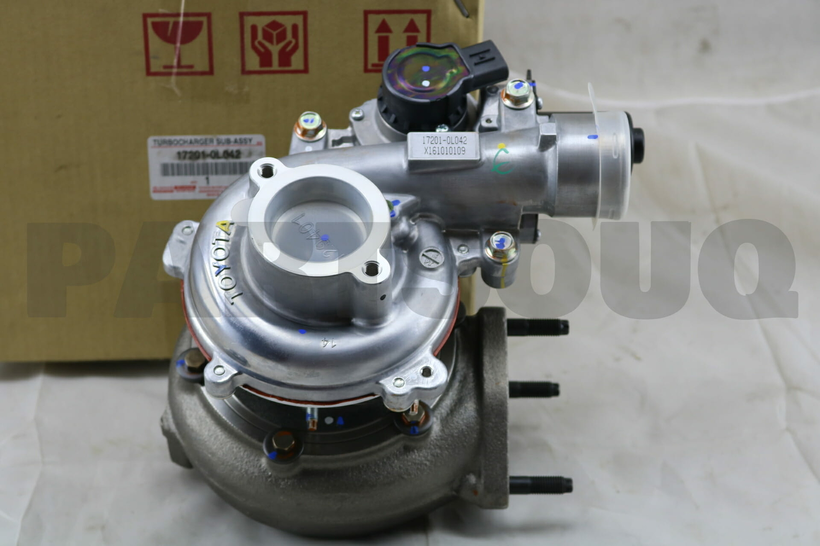 172010L042 Genuine Toyota TURBOCHARGER SUB-ASS 17201-0L042 | eBay