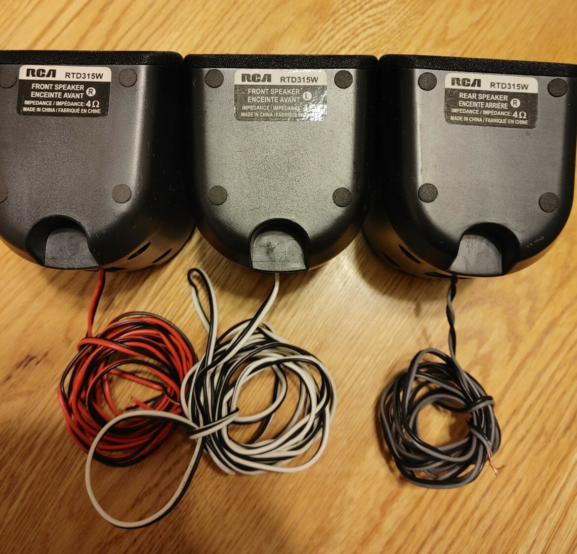 RCA Front and Rear Speaker model#RTD315W | eBay
