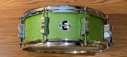 Ludwig Element Evolution Snare Drum and Sticks, Mint Sparkle | eBay