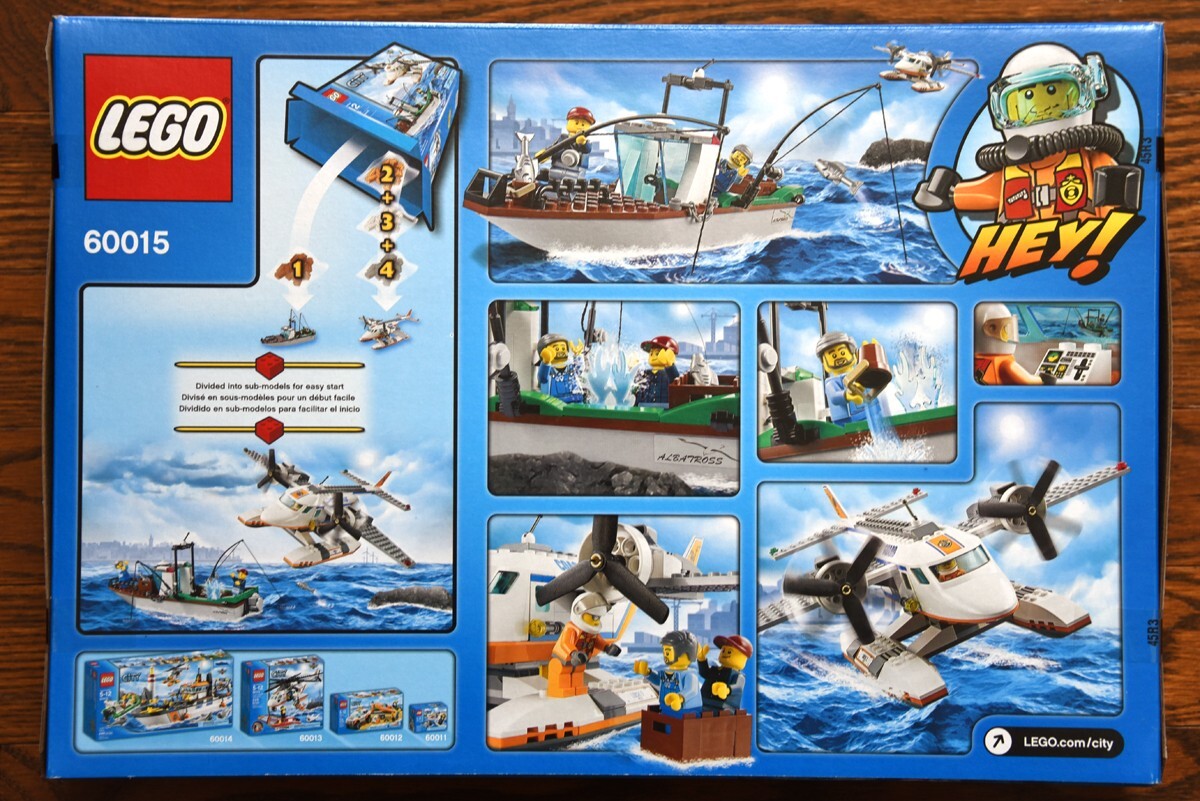 LEGO CITY: Coast Guard Plane (60015) for sale online | eBay